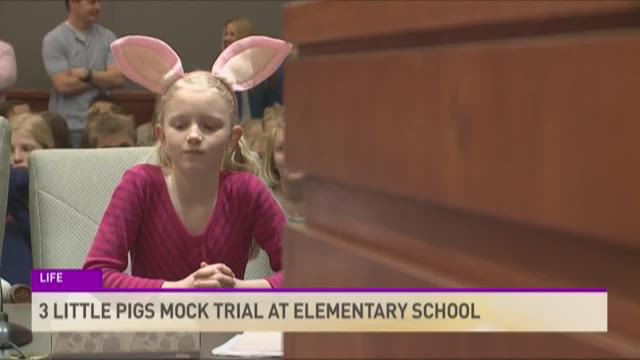 Elementary School Holds ‘Three Little Pigs' Mock Trial | myfoxzone.com